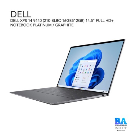 DELL XPS 14 9440 (210-BLBC-16GB512GB) 14.5" FULL HD+ NOTEBOOK PLATINUM ...